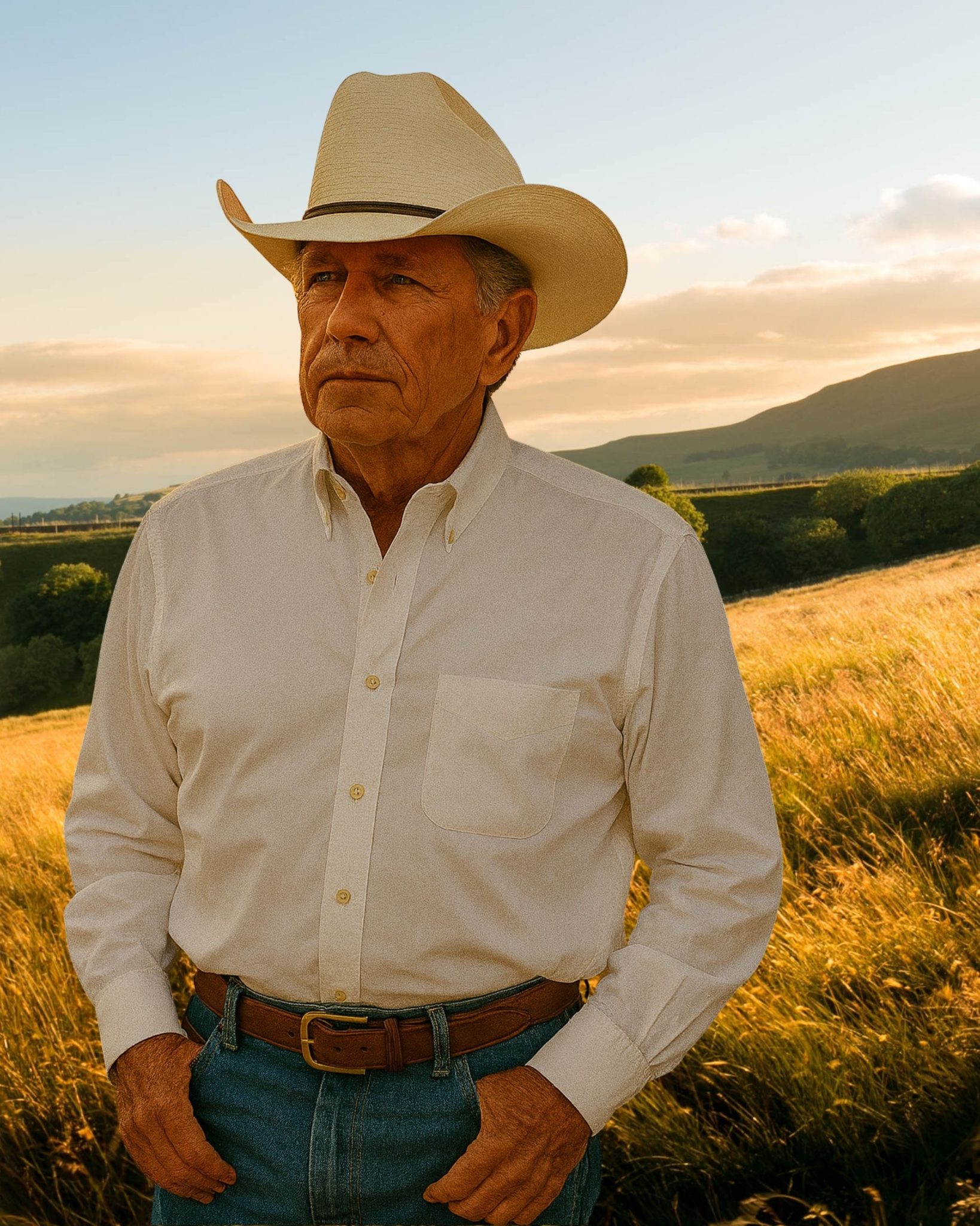 At 72, George Strait no longer stands beneath stage lights, but at the ...